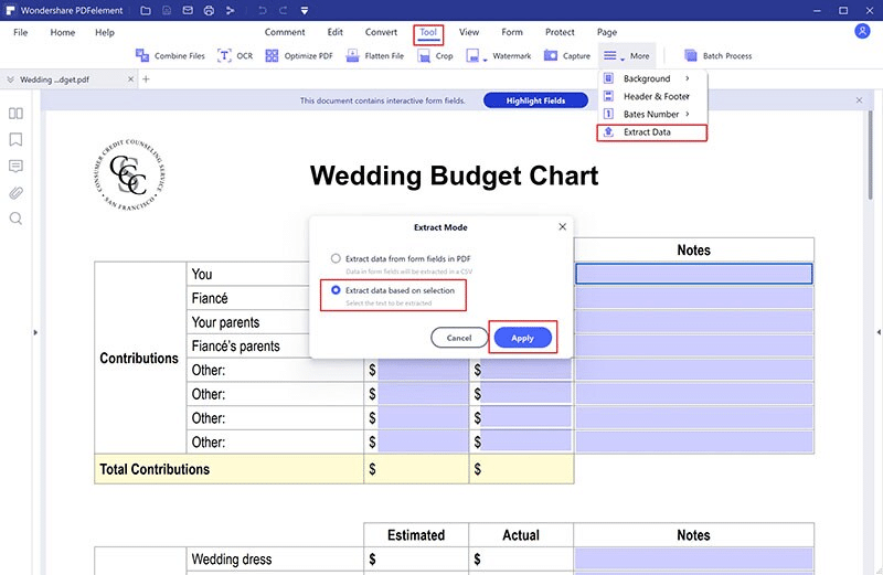 How To Make A PDF Fillable With The Best Forms Management Tool Wondershare PDFelement Tweak 